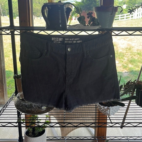 Mossimo Supply Co. | Shorts | Dark Grey High Rise Jean Shorts | Poshmark